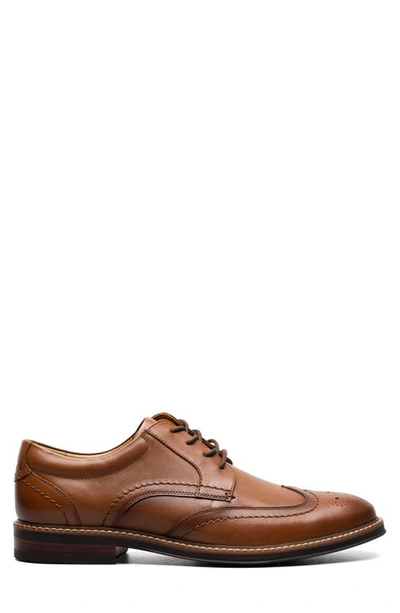 Nunn Bush Calderone Wingtip Toe Oxford In Cognac | ModeSens