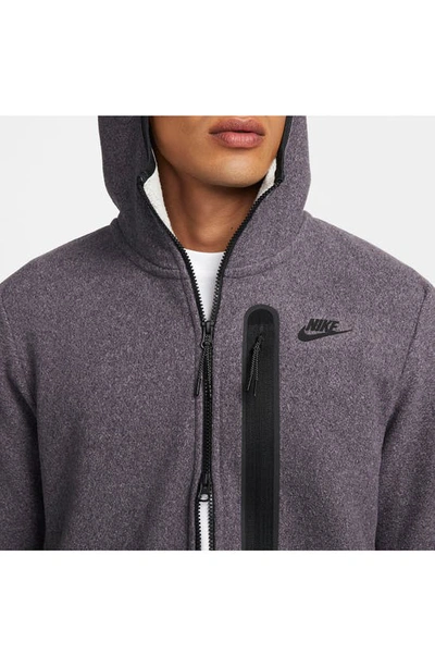 Nike Tech Fleece Jacket In Cave Purple/ Black | ModeSens