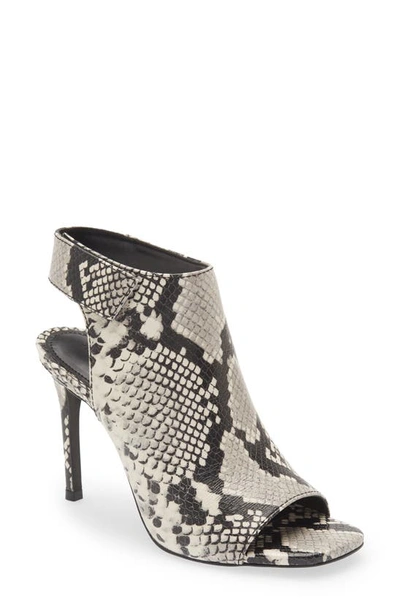 Vince Camuto Anglessi Open Toe Bootie In Warm Vanilla | ModeSens