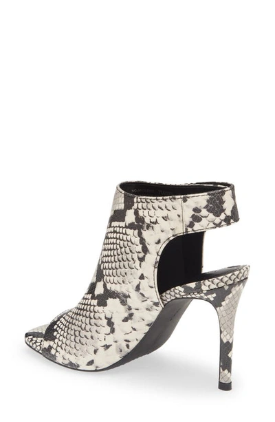 Vince Camuto Anglessi Open Toe Bootie In Warm Vanilla | ModeSens