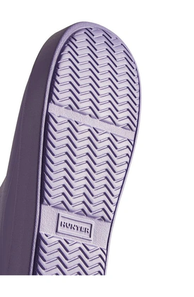 Hunter Gender Inclusive In/out Bloom Clog In Purple | ModeSens