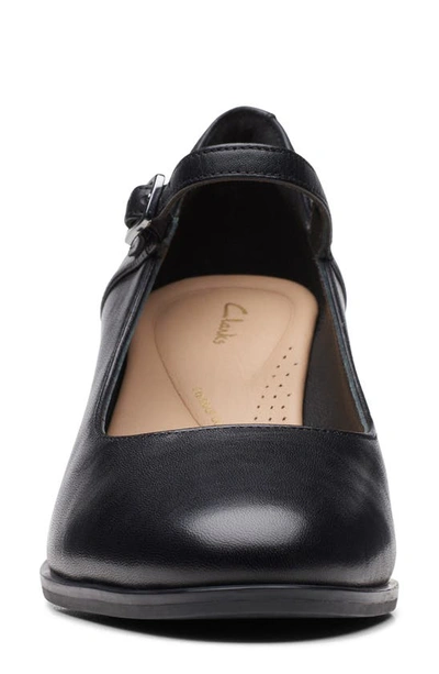 Clarks Freva55 Block Heel Mary Jane Pump In Black | ModeSens