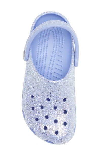 Crocs Classic Clogs In Moon Jelly Glitter-purple | ModeSens