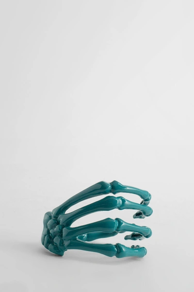 Raf Simons Skeleton Hand Bracelet In Green | ModeSens