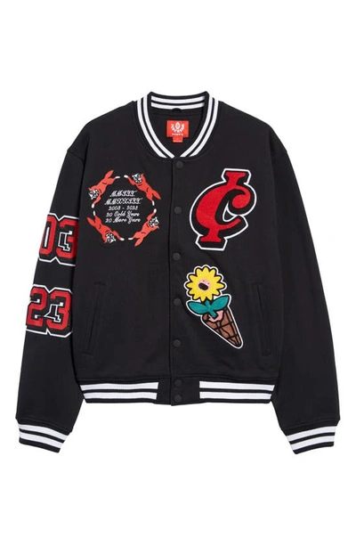 Ice Cream Anniversary Varsity Jacket In Black | ModeSens