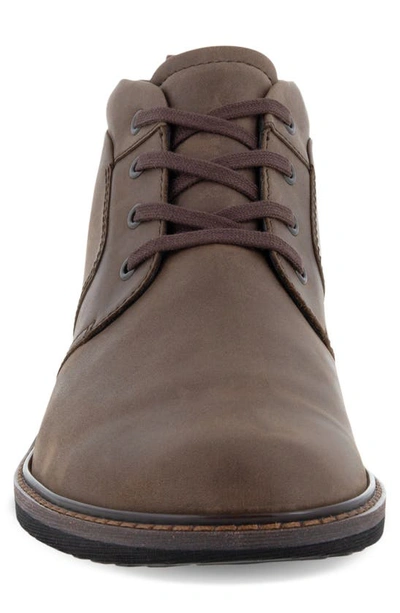 Ecco Turn Ii Waterproof Lace-up Boot In Nutmeg Brown | ModeSens