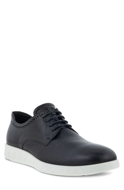 Ecco S Lite Hybrid Plain Toe Derby In Black | ModeSens