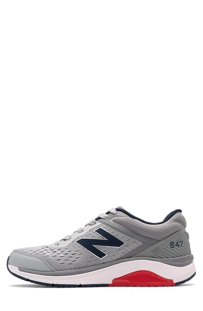 New Balance 847v4 Walking Sneaker In Silver/grey | ModeSens