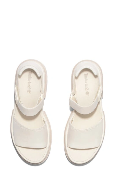 Timberland Everleigh Platform Sandal In White | ModeSens