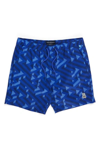 Psycho Bunny Trunks In Blue | ModeSens