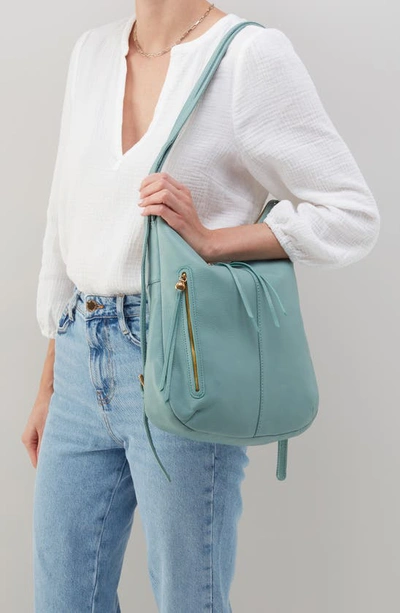 Hobo Merrin Leather Convertible Backpack In Pale Green | ModeSens