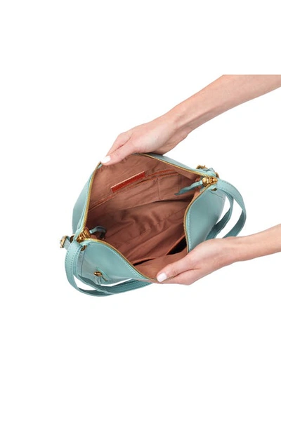Hobo Merrin Leather Convertible Backpack In Pale Green | ModeSens