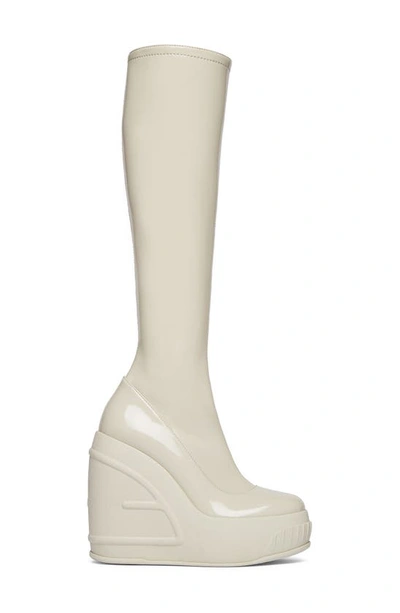Fendi First Wedge Tall Boot In Grey | ModeSens