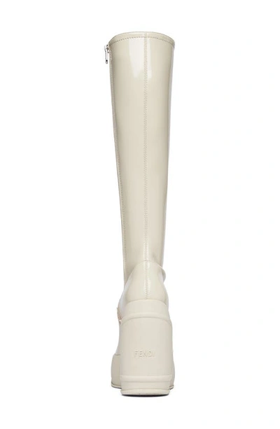 Fendi First Wedge Tall Boot In Grey | ModeSens