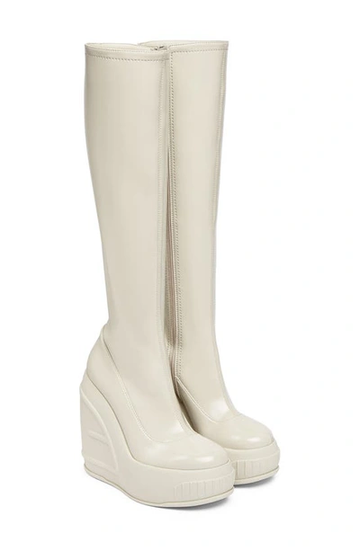 Fendi First Wedge Tall Boot In Grey | ModeSens