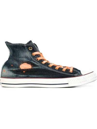 Converse Denim Hi-top Sneakers | ModeSens