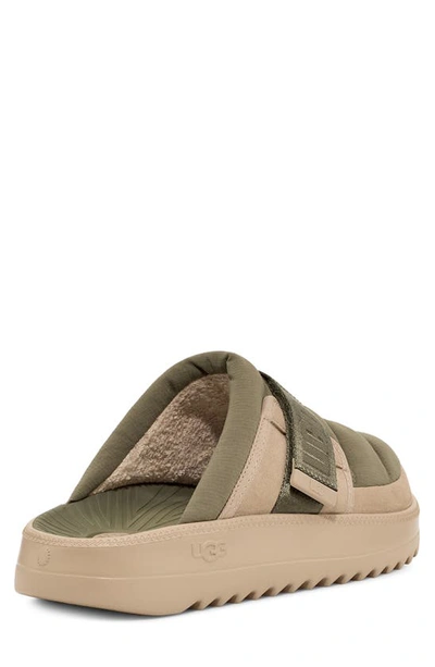 Ugg Maxxer Slide Sandal In Olive | ModeSens