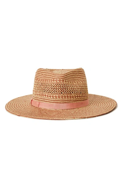 Btb Los Angeles Emma Straw Hat In Rose | ModeSens