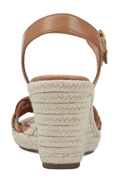 Easy Spirit Aisha Espadrille Wedge Sandal In Brown | ModeSens