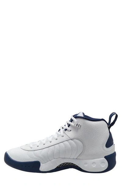 Jordan Jumpman Pro Basketball Shoe In White/ Midnight Navy | ModeSens