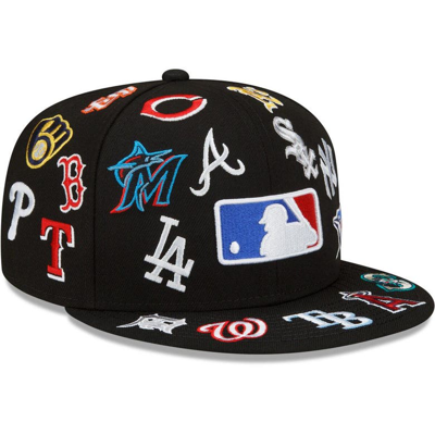 New Era 59fifty Mlb Patches Cap In Black | ModeSens