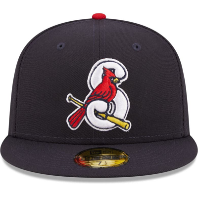 New Era Navy Springfield Cardinals Authentic Collection 59fifty Fitted ...