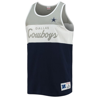 Mitchell & Ness Men's Gray Dallas Cowboys Team Tank Top | ModeSens