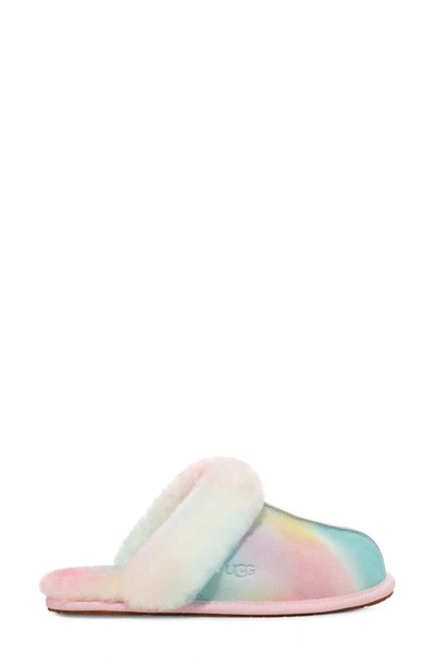 Ugg Scuffette Ii Watercolors Slipper In Rainbow Blend | ModeSens