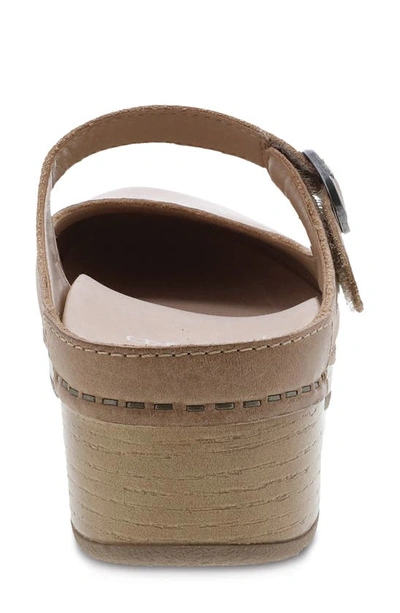 Dansko Bria Mary Jane Clog In Brown | ModeSens