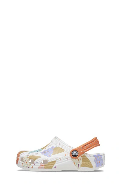 Crocs Kids' Classic Ice Cream Graphic Clog In White/ Multi | ModeSens