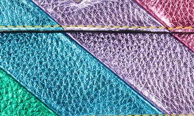 Kurt Geiger Pastel Rainbow Belt Bag In Metallic Rainbow | ModeSens