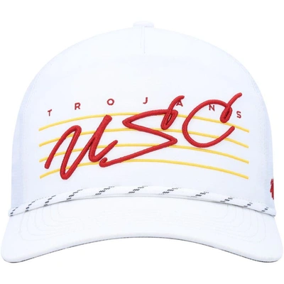 47 ' White Usc Trojans Downburst Hitch Trucker Snapback Hat | ModeSens