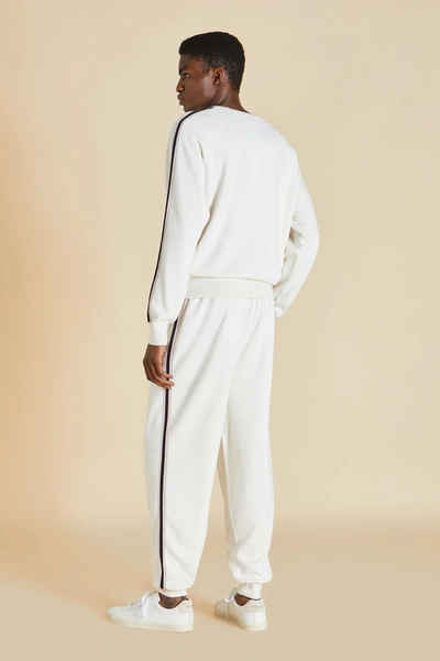 Olivia Von Halle Missy Alaska Silk-cashmere Tracksuit | ModeSens