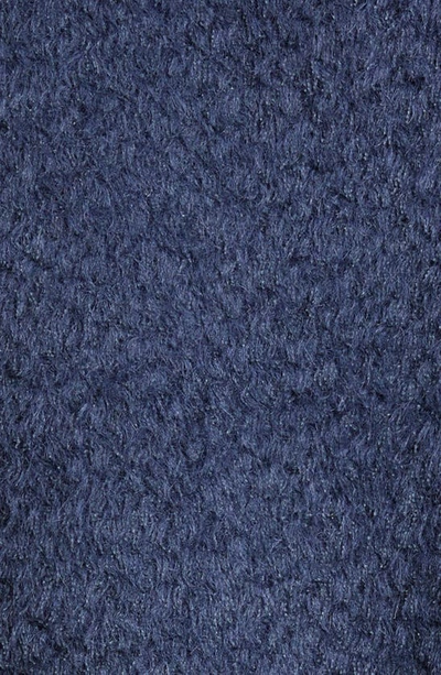 Kiko Kostadinov Blue Maersk Shearling Bomber Jacket | ModeSens