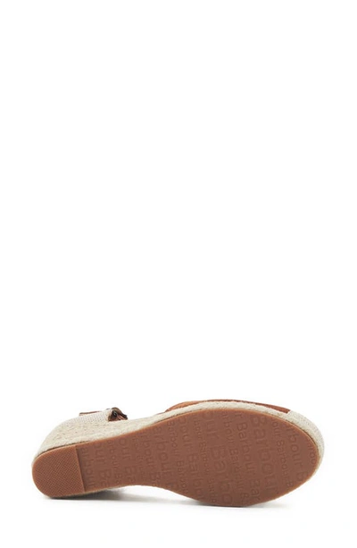 Barbour Women's Frances Ankle-strap Espadrille Wedge Sandals In Cognac ...