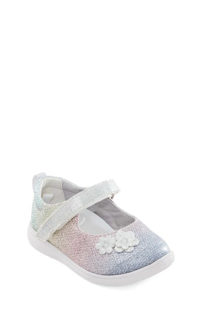 Stride Rite Kids' Holly Mary Jane In Silver Multi | ModeSens