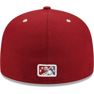 New Era Red Frisco Roughriders Authentic Collection Team Game 59fifty ...