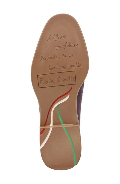 Franco Sarto Edith Penny Loafer In Plum Purple Suede | ModeSens