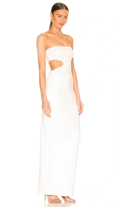 Natalie Rolt Carmen Gown In White | ModeSens