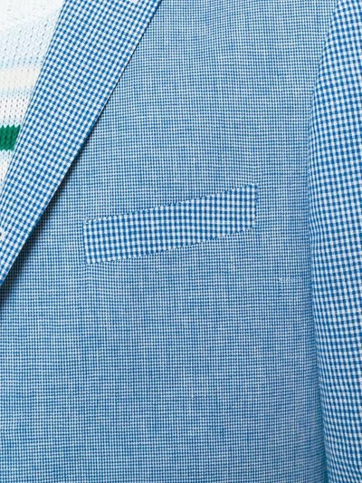 Thom Browne Micro Check Blazer | ModeSens