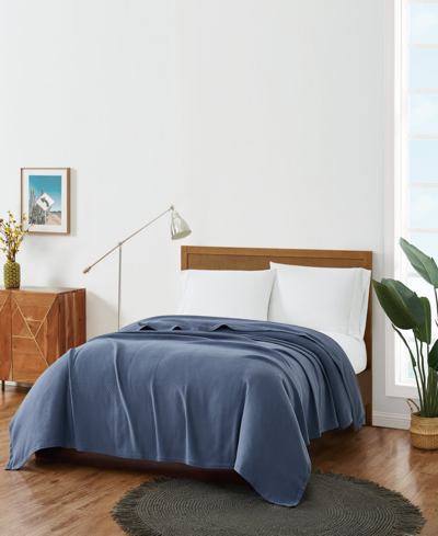Frye Woven Blanket, Full/queen Bedding In Blue | ModeSens