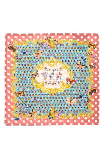 Versace 4-piece Napkin & Placemat Set In Flamingo Multicolor | ModeSens