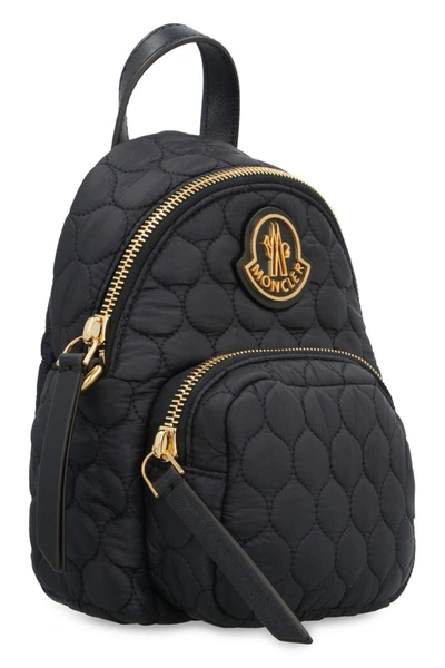 Moncler Kilia Quilted Crossbody Backpack In Black | ModeSens