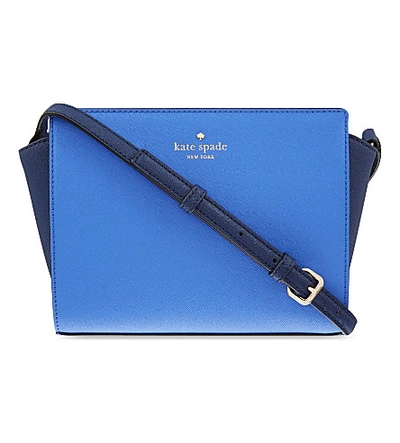 Kate Spade Cedar Street Hayden Cross-body Bag In Ocean Blue/advent Blue ...