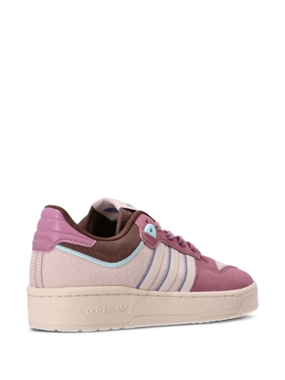 Adidas Originals Rivalry Logo-patch Sneakers In Pink | ModeSens