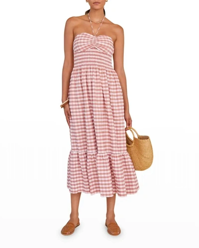 Hunter Lindley Dress In Rosette In Pink | ModeSens