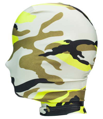 Vetements Neon Camo Mask In Green | ModeSens