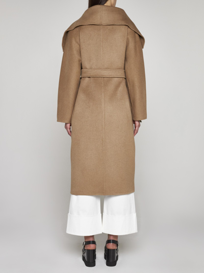 Max Mara Rienza Cashmere Wrap Coat In Malt | ModeSens