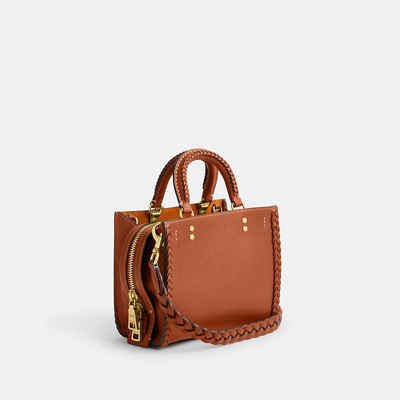 Coach Rogue 20 With Braid In Brass/burnished Amber | ModeSens