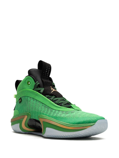 Jordan Air 36 "green Spark'" Sneakers In Grün | ModeSens